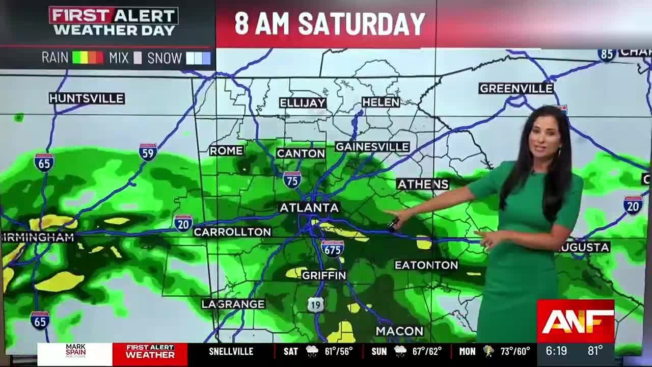 First Alert: Multiple rounds of rain this weekend