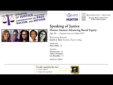 Hunter Alumni Advancing Racial Equality