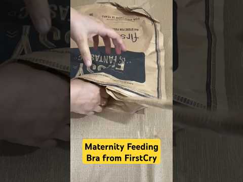 Maternity Feeding/Nursing Bra from FirstCry #sale #unboxing #firstcry #maternity #feeding #pregnancy