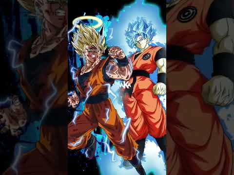 Universal Blue Goku vs Manga Goku in all forms #whoisstrongest