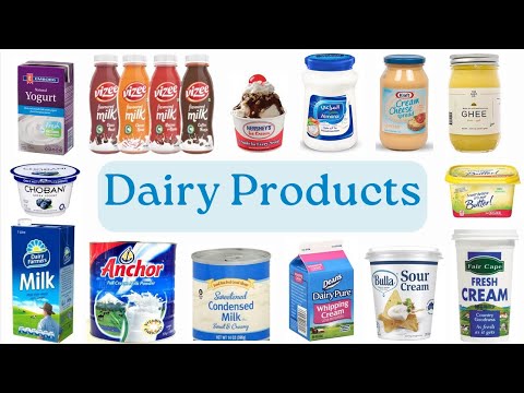 Dairy Products | Dairy Vocabulary | English Vocabulary | English Vocabulary for Kids @_LearnFun