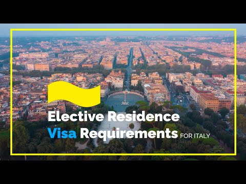 What Is an Elective Residence Visa in Italy? | Key Requirements Explained