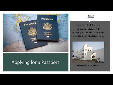 Video Tutorial: Completing a U.S. Passport Application