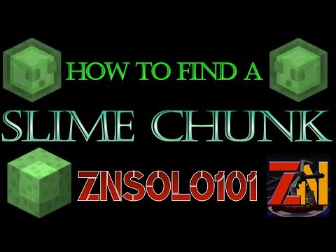 How to find a slime chunk minecraft 1.12 2017