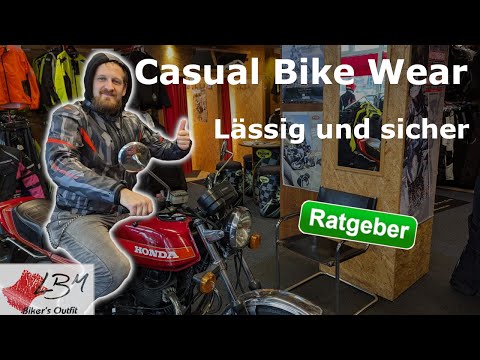 Casual Bike Wear: Lässige Motorradbekleidung + volle Sicherheit