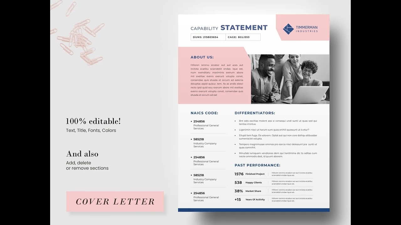 Business Capability Statement DesignVideo Preview