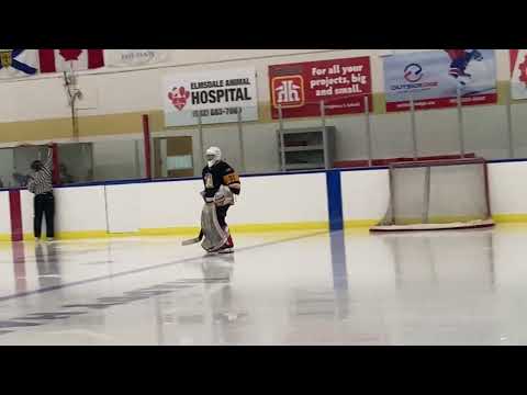 Jr C Pens goalie Lisa Mombourquette makes history - first female player in NSJRC league