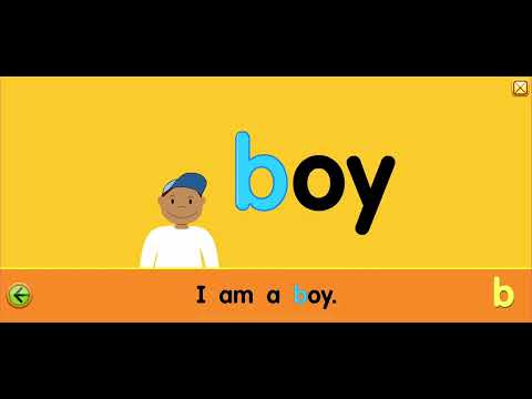 B Rerview to learn ABCs for Kindergartens On Starfall ABCs