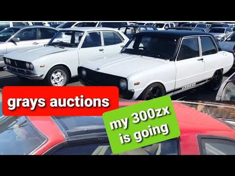 Kingatow Crew #117 Grays classic car auctions Brisbane yard tour/my TURBO z31 300zx goes to auction