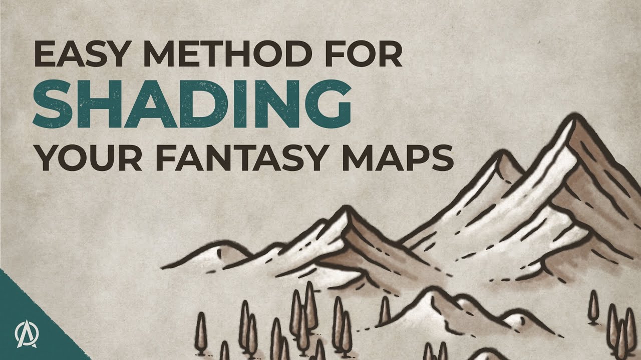 Beginner Guide to Simple Shading on Your Fantasy Maps - Map Effects Tutorial