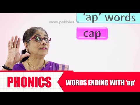 Rhyming words with Short vowels | Words ending with 'ap' | | Basic English educational Part-33