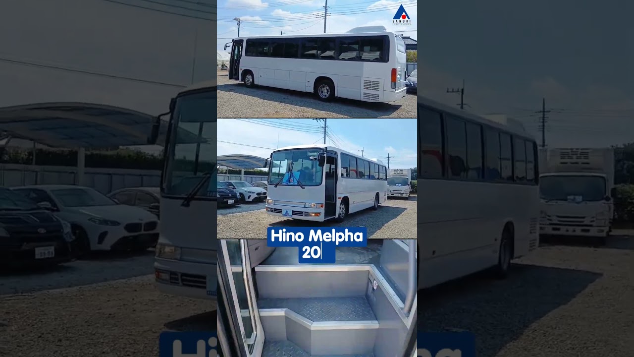 See Inside This Awesome Hino Melpha Bus!