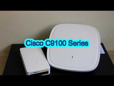 Cisco 9100 series WIFI-6 AP review & embedded wireless controller easy setup
