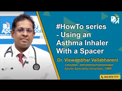 #HowTo series - Using an Asthma Inhaler With a Spacer
