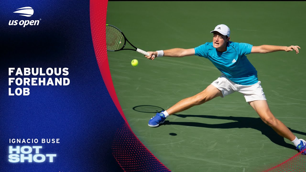 Ignacio Buse Hits a Brilliant Lob | 2025 US Open