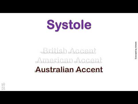 Systole How to Pronounce Systole in Australian Accent, British Accent, American Accent ?