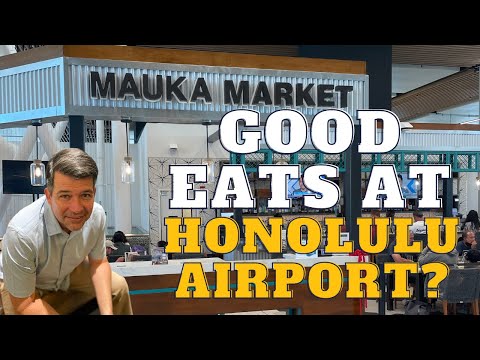 Finally! Good Food At Honolulu Airport | Mauka Market Review In Terminal 1