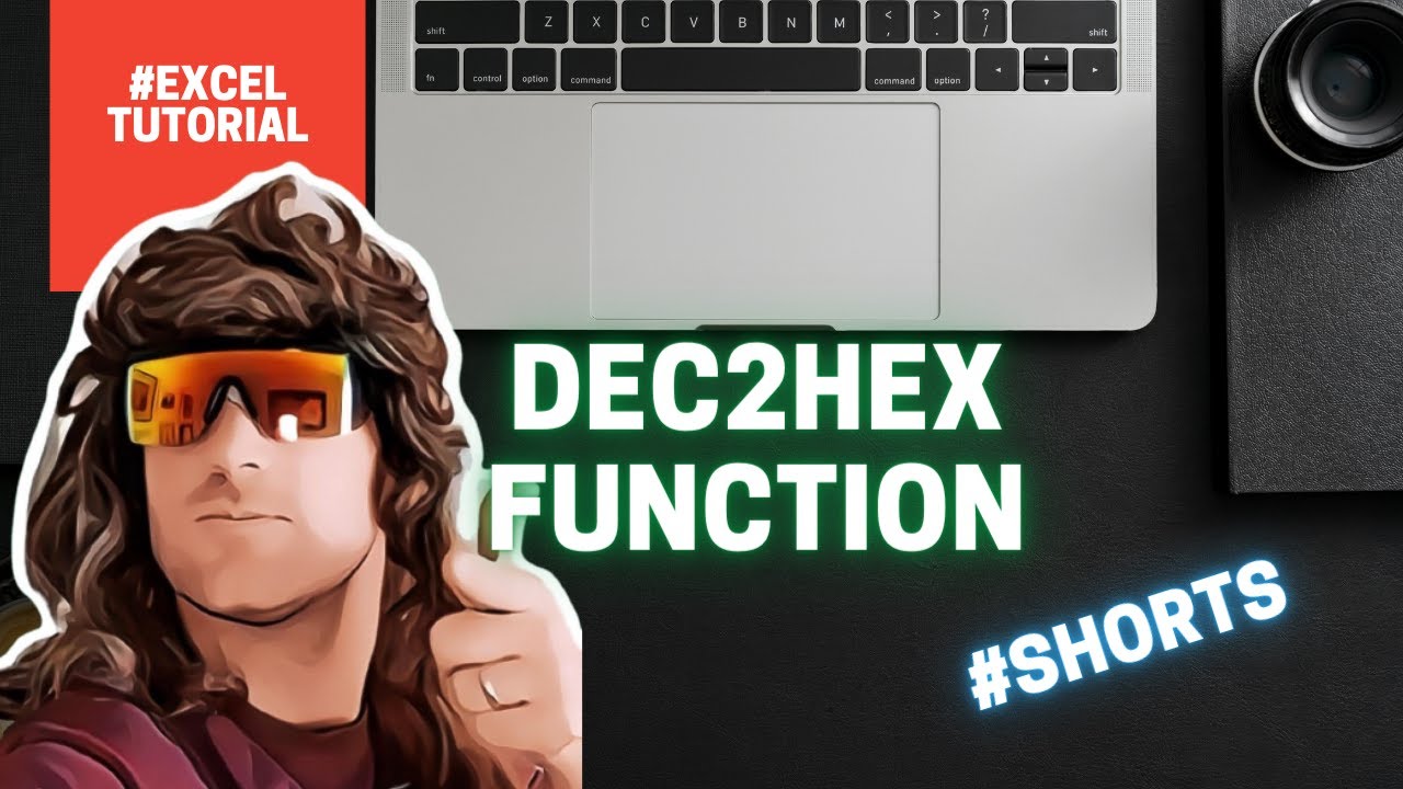 #shorts DEC2HEX function #microsoft #excel #tutorial