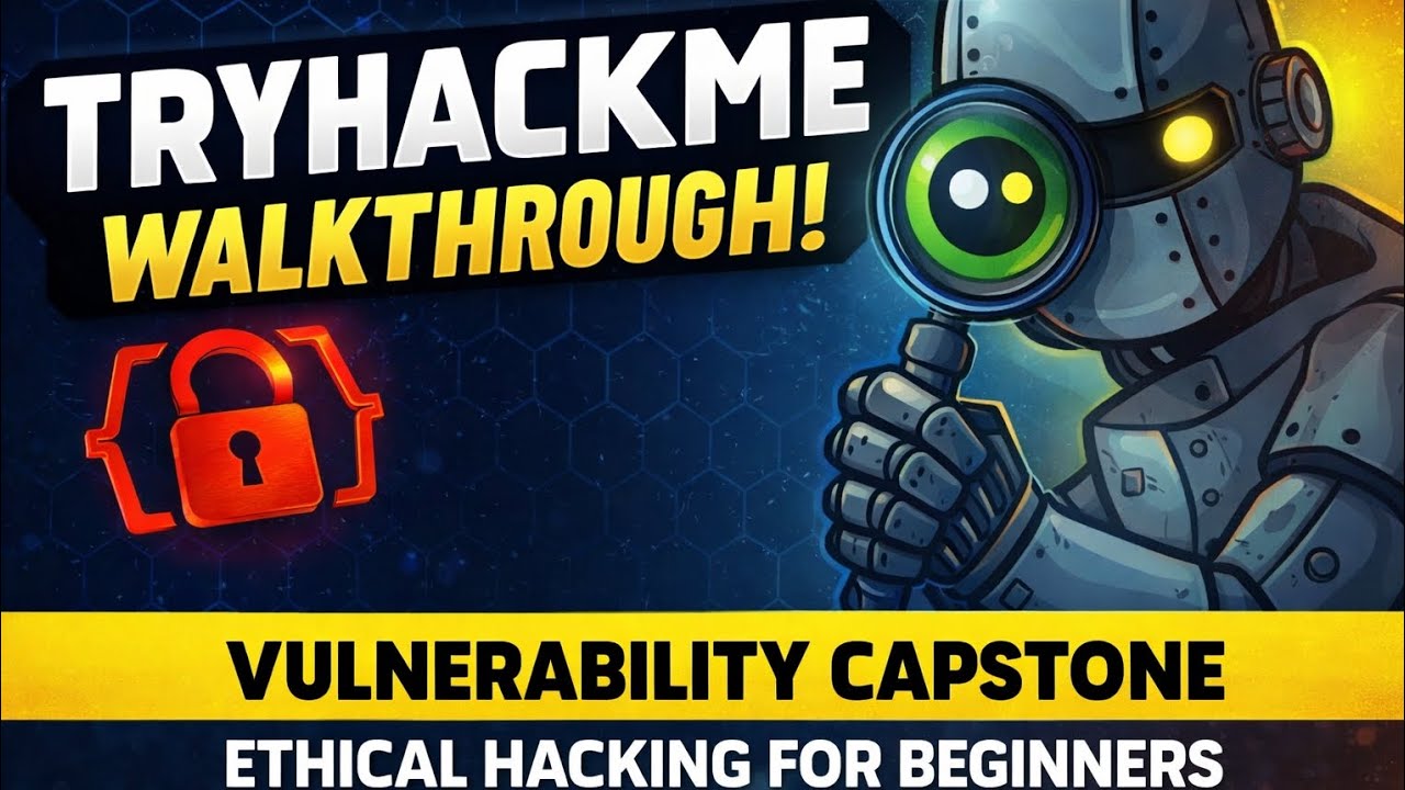 TryHackMe Vulnerability Capstone Walkthrough | Complete Beginner Guide to Exploiting the Machine