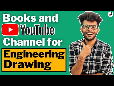 Best Books and Youtube Channel for Engineering Drawing | First-Year Engineering