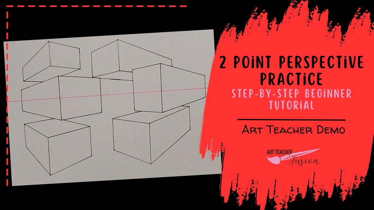 How to Draw in 2-Point Perspective | Easy Practice for Beginners