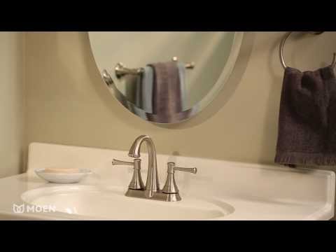 The Ashville Centerset Bathroom Faucet | Moen Features Spotlight