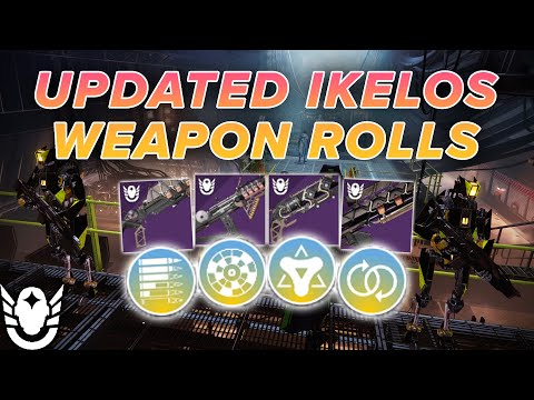 Best Updated IKELOS Weapon Rolls & Enhanced Perks | Season of The Seraph