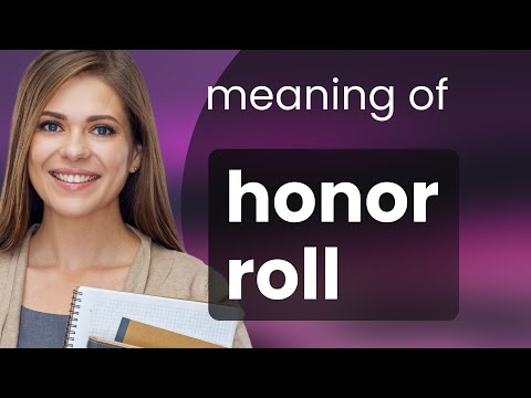 Unlocking the Meaning of "Honor Roll"