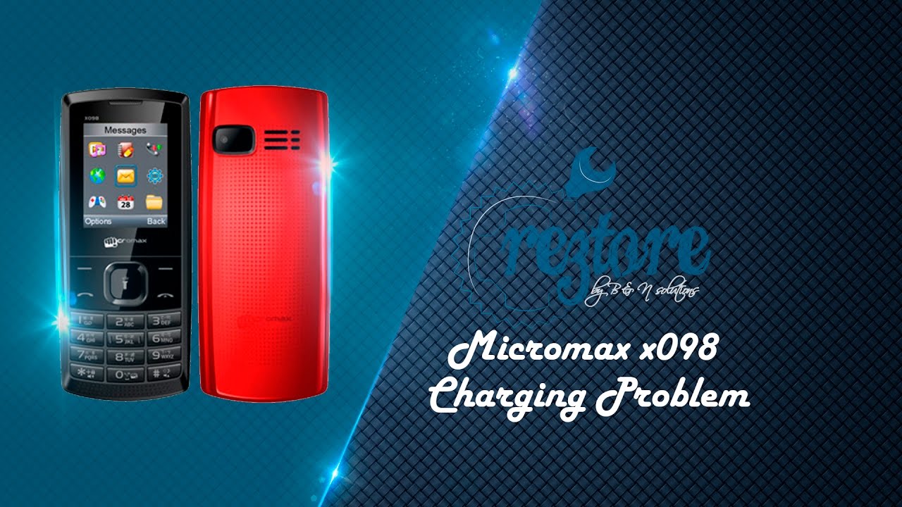micromax x098 charging problem