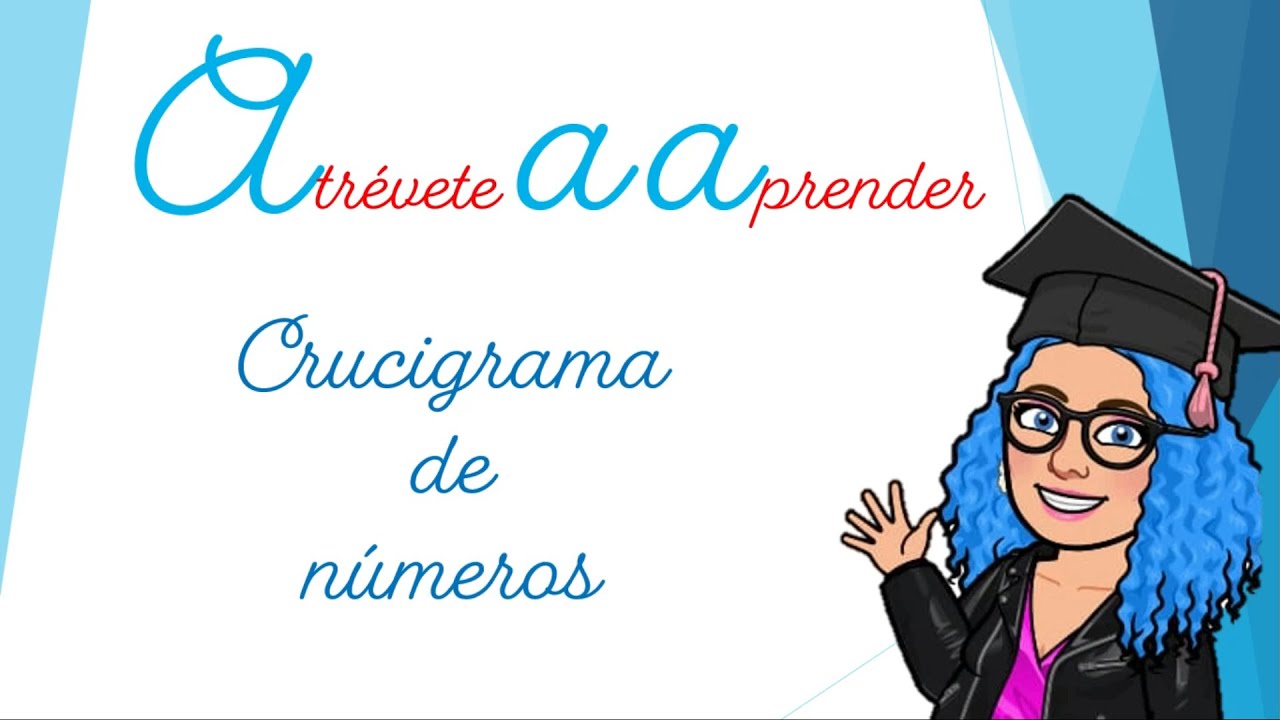 CRUCIGRAMA DE NÚMEROS