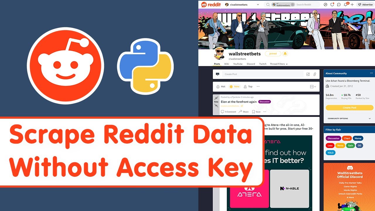 Create A Reddit Scraper Without API Key Using Python
