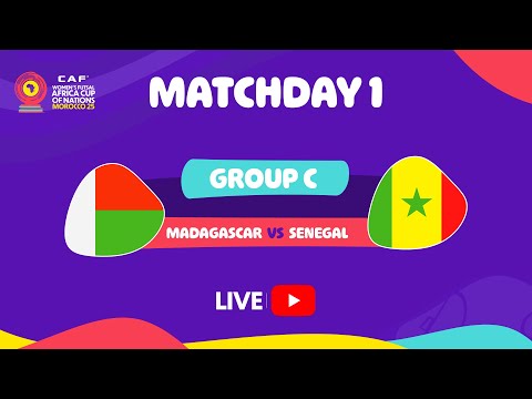 Madagascar vs Senegal - Futsal WAFCON 2025 | Matchday 1