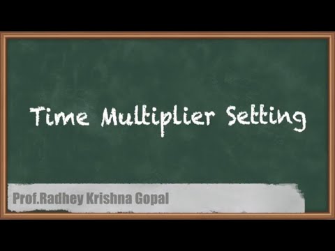 Time Multiplier Setting - Relay - GATE Power System Video Lecture ...