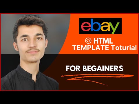 How To Create eBay HTML Listing Template || Free eBay HTML Listing Template Tutorial
