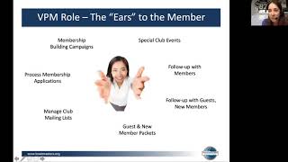 Club VP PR and VP Membership Training | Toastmasters District 61