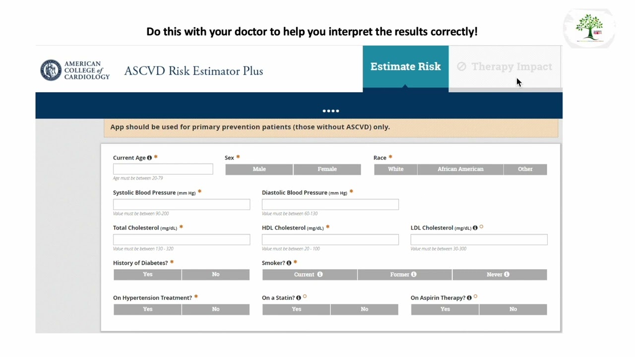 ProTip: ASCVD Risk Calculator