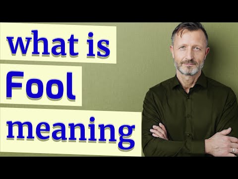 Fool | Meaning of fool π π π