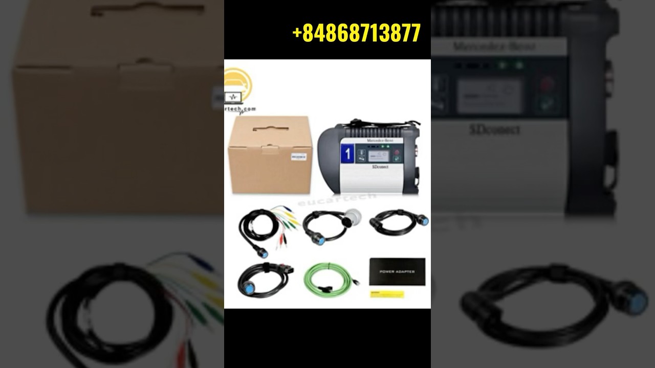 Mercedes-Benz SD C4 Diagnostic Tool – Full Diagnosis Coding Programming Ready #C4 #C4Doip #eucartech