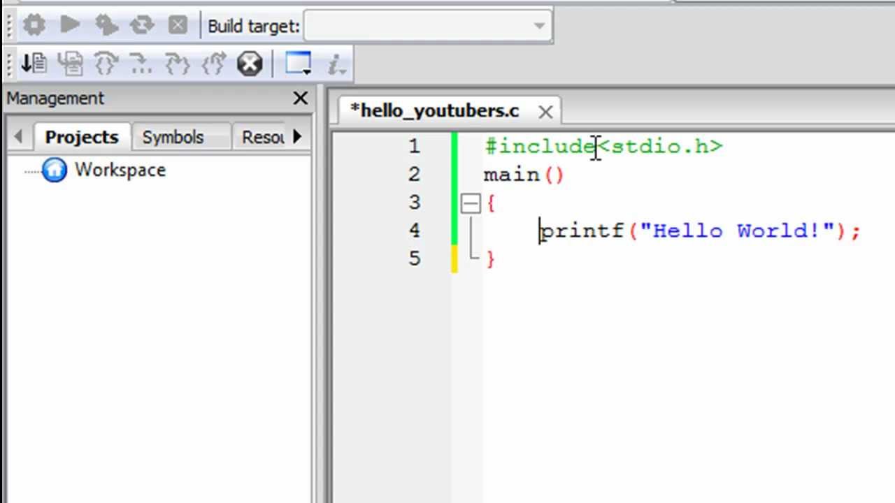 C Programming Tutorial-2: Hello Youtubers!