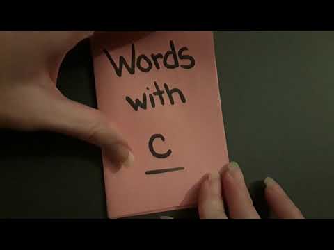 Words with c! Learning words for kids!