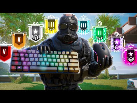 1v1 vs EVERY Rank in Rainbow Six Siege (PC Edition)