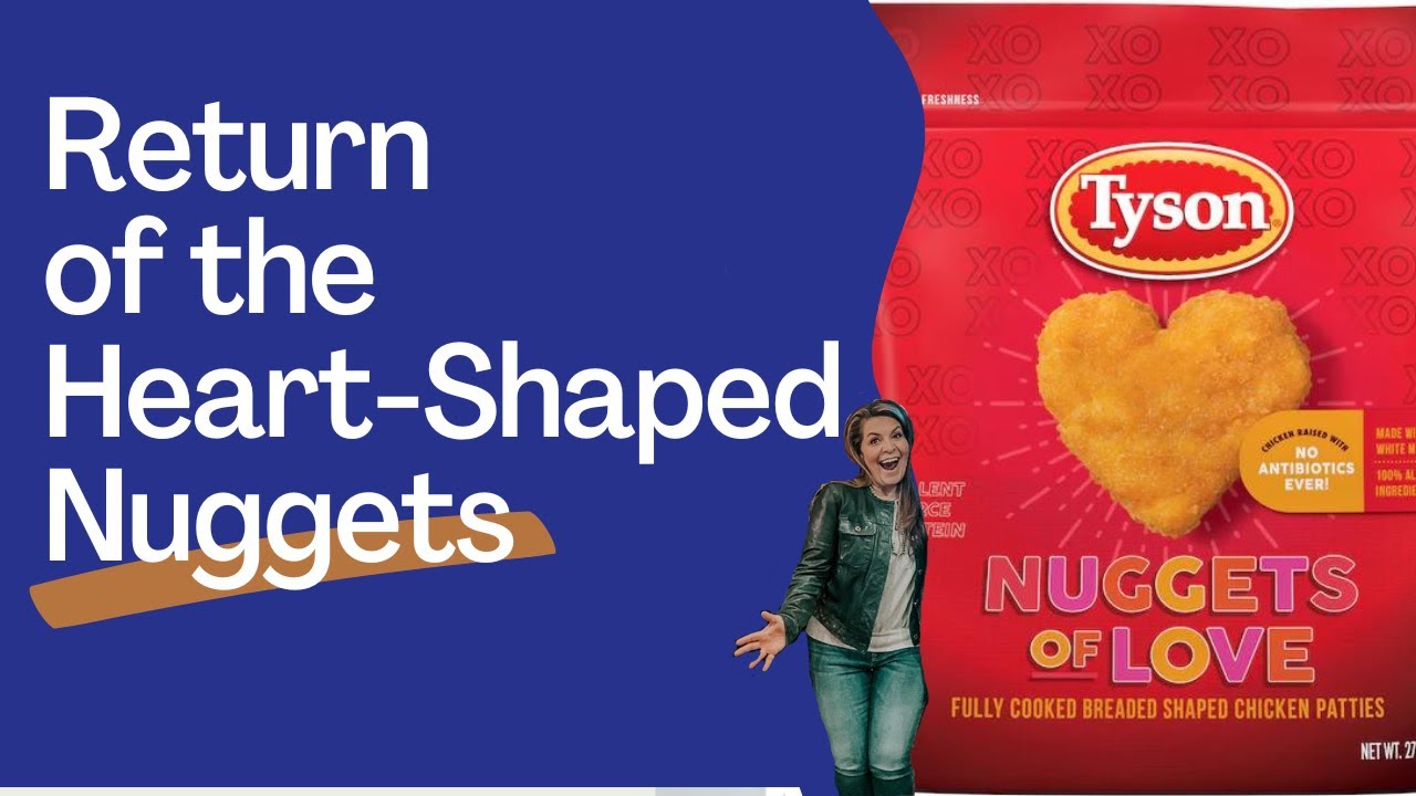 Heart Shaped Nuggets Return!
