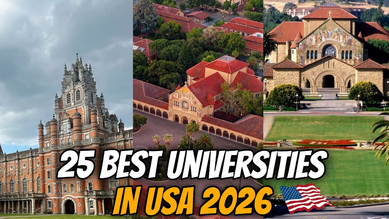 25 Best Universities in USA 2026 | New Ranking
