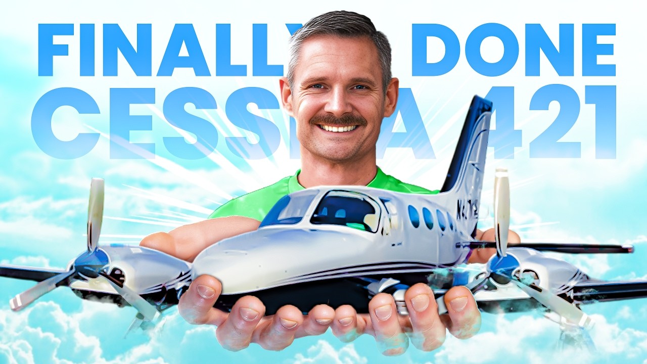 Cheapest Cessna 421 FINALLY Finished (ish)
