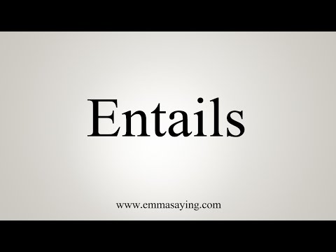 How To Say Entails