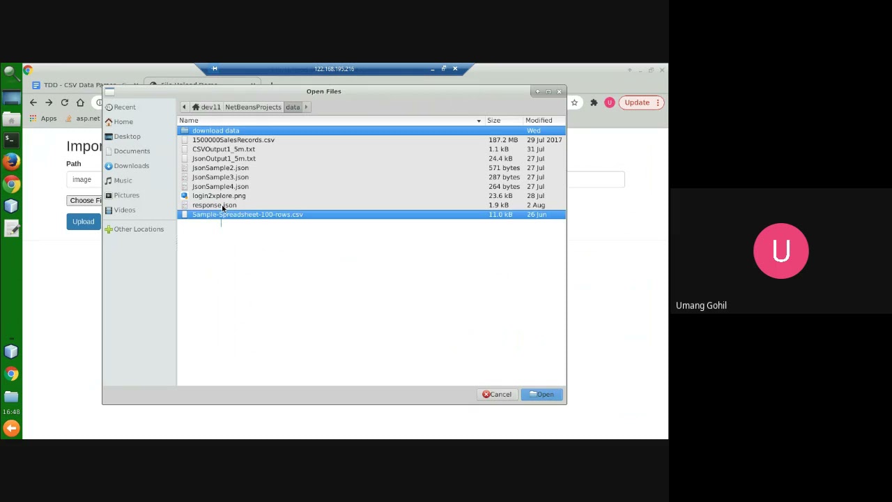 SparkJava   File uploading API creation