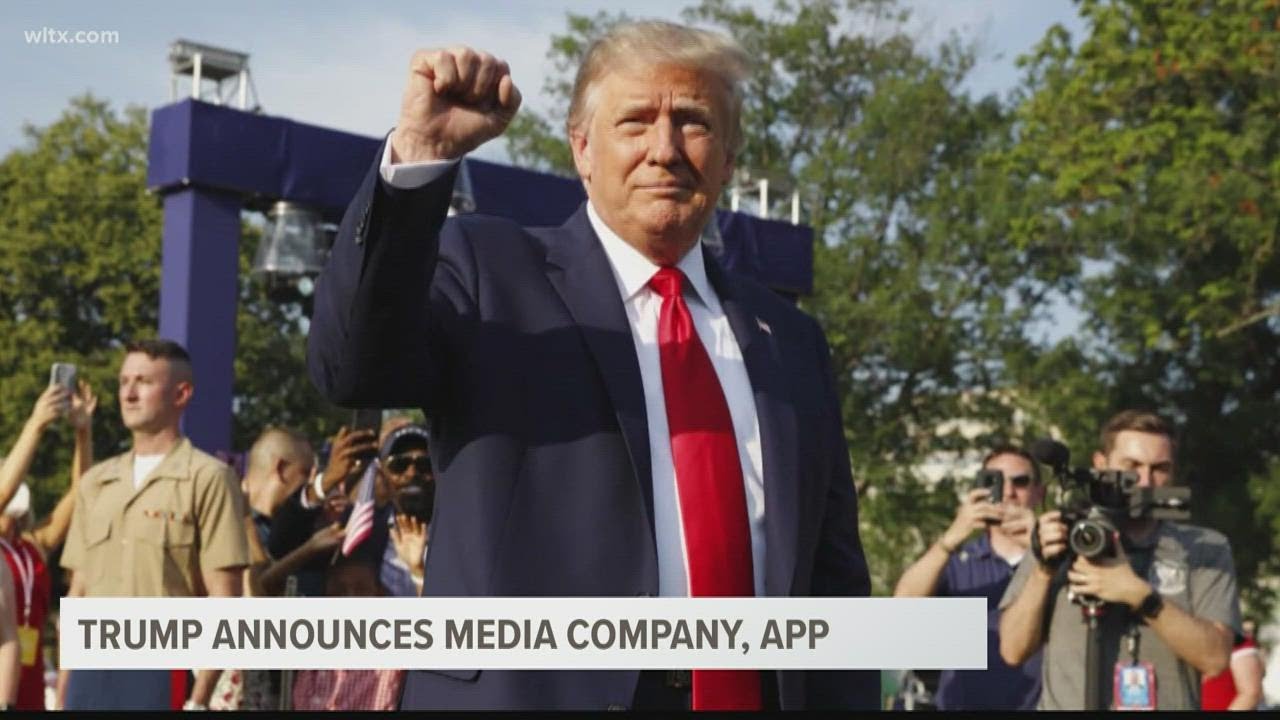 Trump announces he's launching own media company and 'TRUTH Social' app