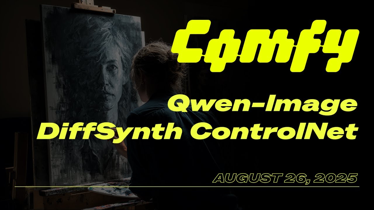 Qwen-Image ControlNet in ComfyUI - DiffSynth