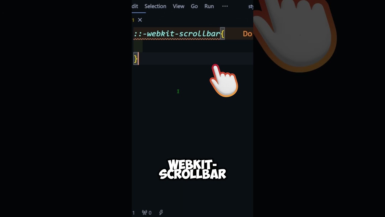 How to change the scroll bar #html #css #javascript