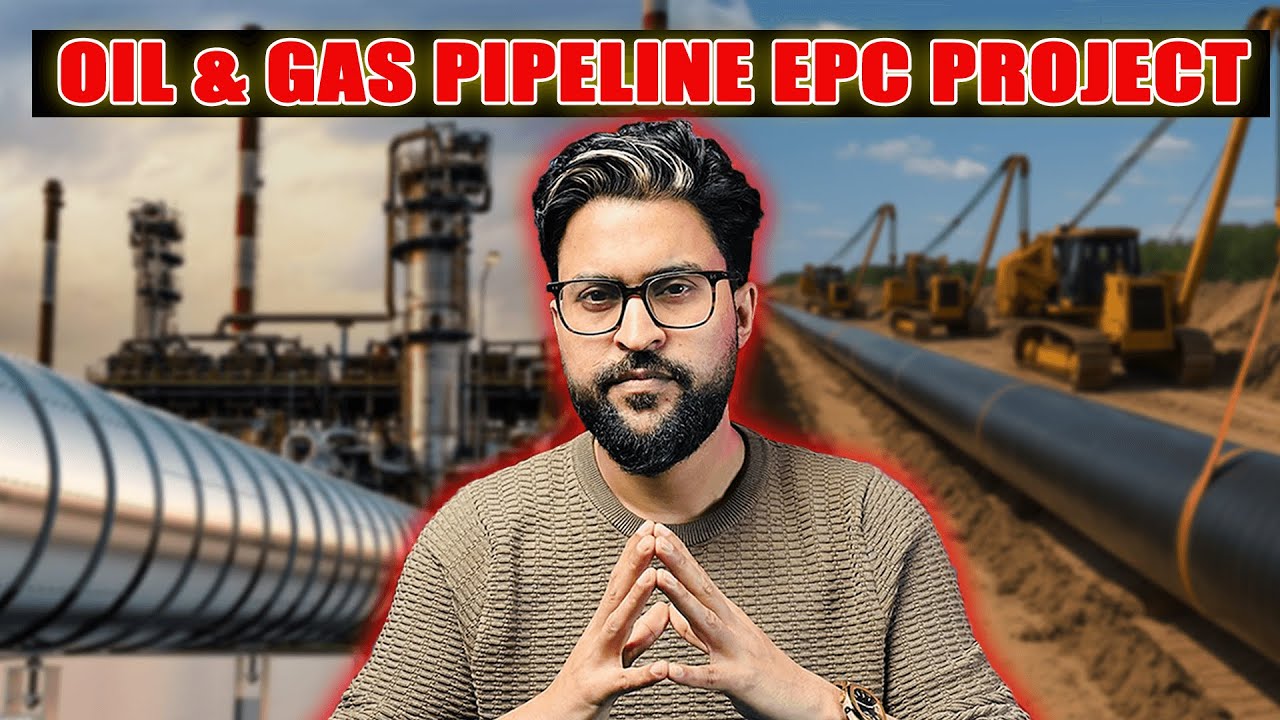 Oil & Gas Pipeline Project | Full Construction Phases with Primavera P6 Planning
